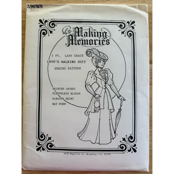 Art | Making Memories 3 Ft Lady Grace 189s Walking Suit Jacket Blouse ...